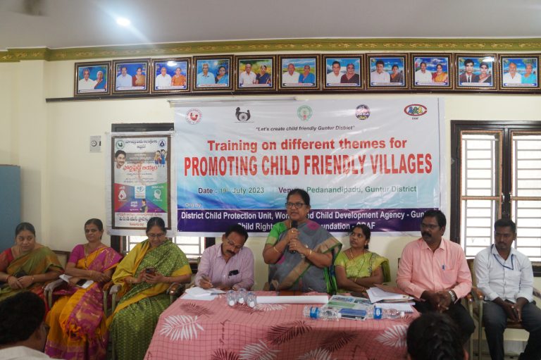 19 July 23 -Training on Different themes for Promoting Child Friendly ...